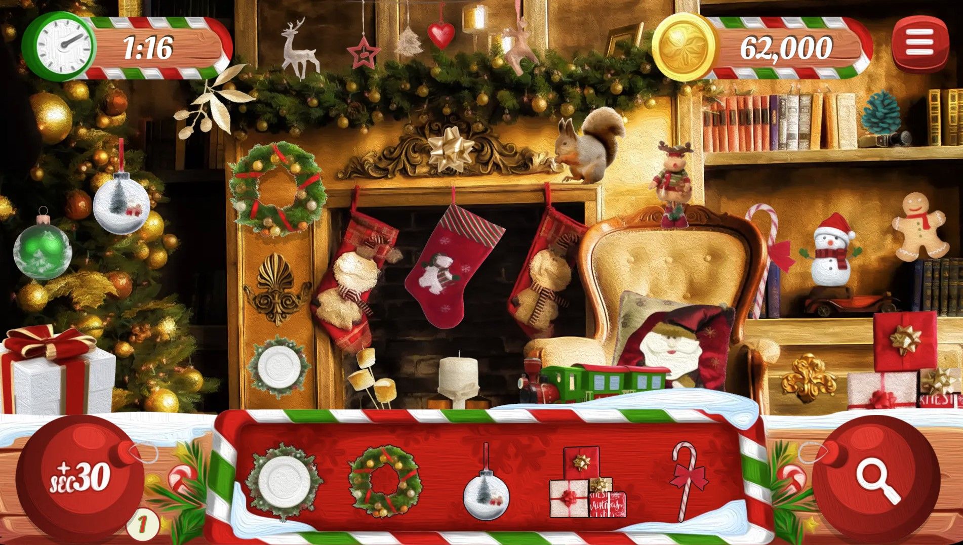 The Hidden Christmas Spirit - Hidden Objects Game