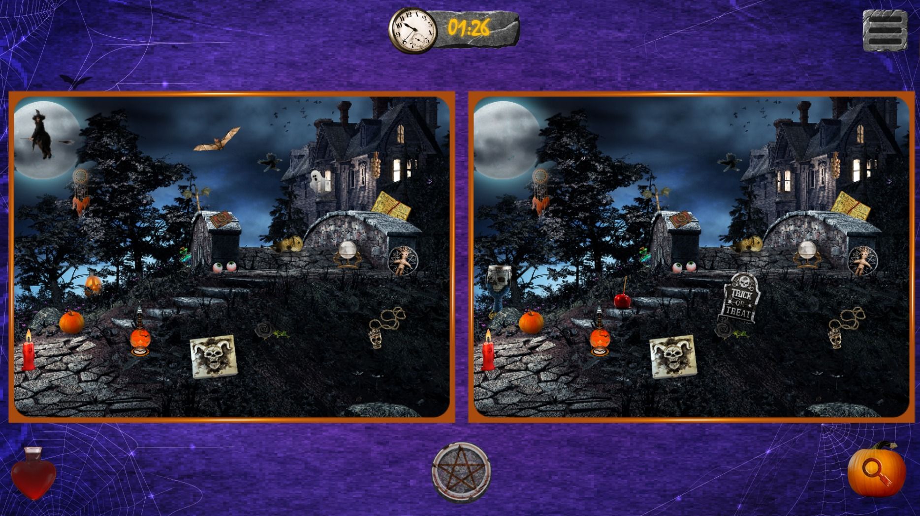 The Freaky Night Of Halloween - Hidden Objects Game