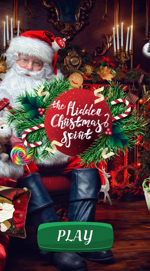 The Hidden Christmas Spirit - Hidden Objects Game