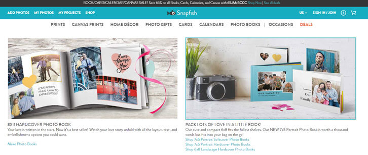 SnapFish - Hint of Romance