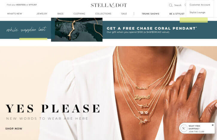 Stella & Dot - Hint of Romance