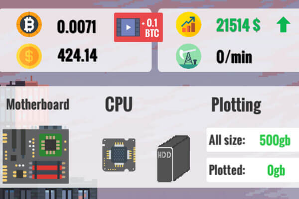 Bitcoin Clicker - Hyper Casual Games