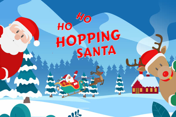Hopping Santa - Hyper Casual Games