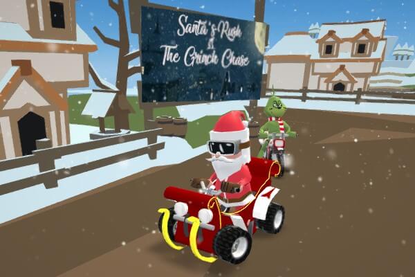 Santa's Rush: The Grinch Chase - Hyper Casual Games