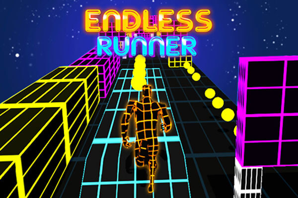 Neon Endless Runner - Hyper Casual Games