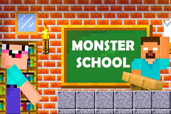 Monster School Challenges - Hyper Casual Games
