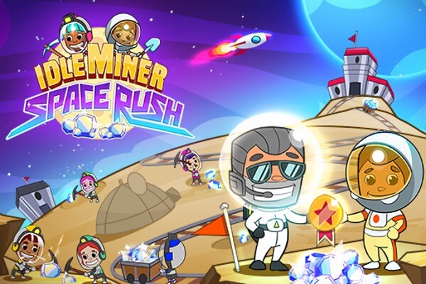 Idle Miner Space Rush - Hyper Casual Games