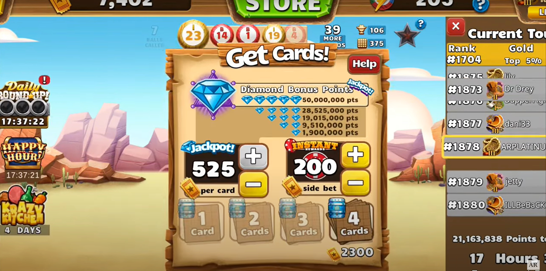 Bingo Showdown - Jackpot 4 Free