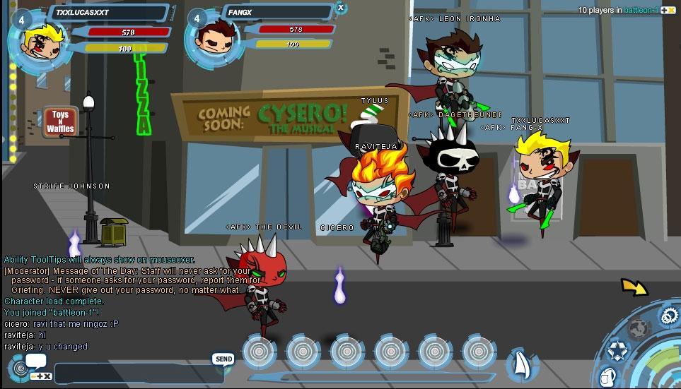 Hero Smash - MMO Square