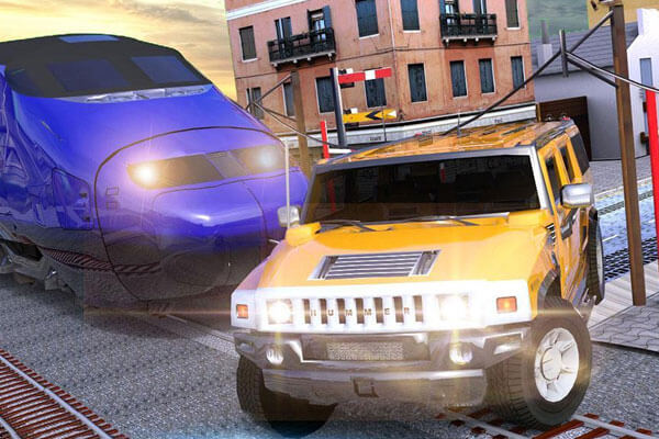 Train vs Car Racing 3D - Mobile4PC