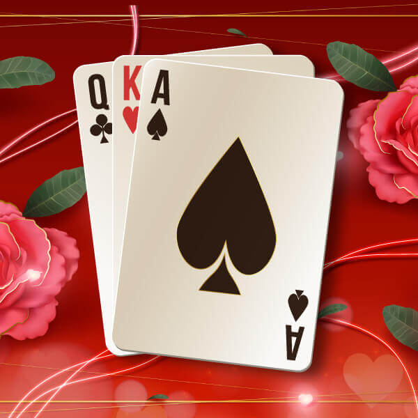 Valentine Solitaire - Monstera Play