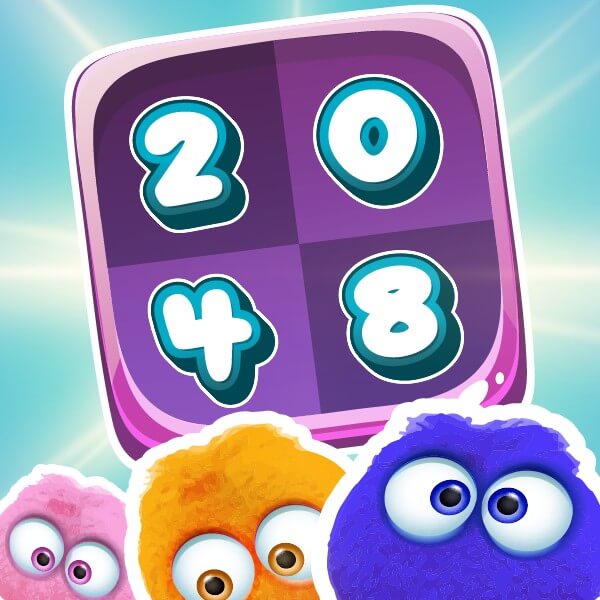 2048 Fluffles - Monstera Play