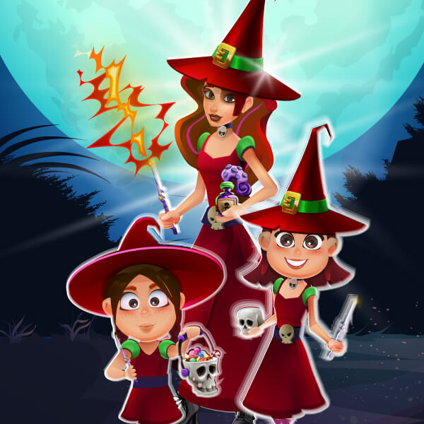 Magical Witch Merge - Monstera Play