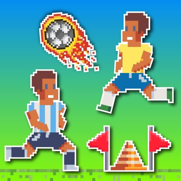 2-Player Soccer Run - Monstera Play