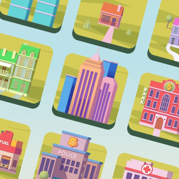 2048 City - Monstera Play