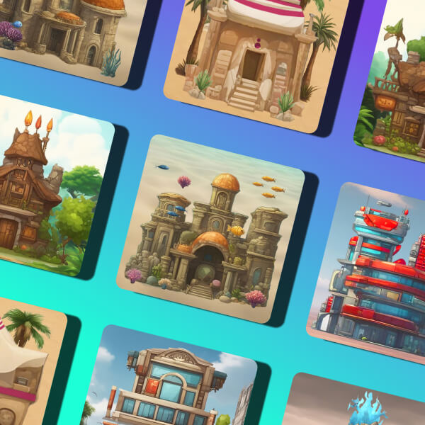 2048 Realms - Monstera Play