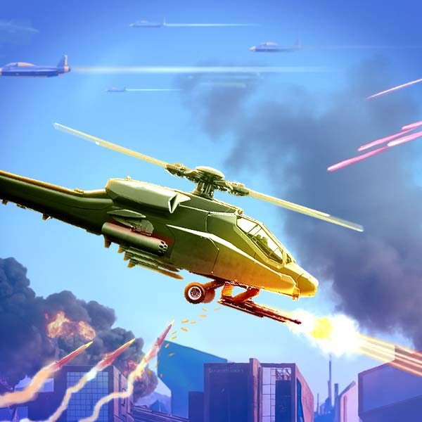 Helicopter Alien Invasion - Monstera Play
