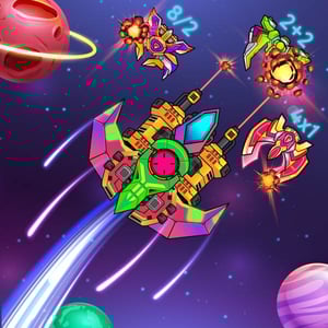 Math Invaders - Monstera Play