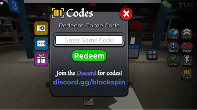 BlockSpin 🔪 [UPDATE 🎄] Codes (January 2026) | RobloxGo