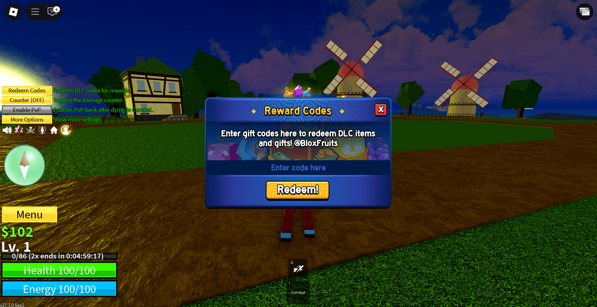 [🌐 Control ] Blox Fruits Codes (December 2025) | RobloxGo