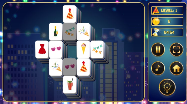 New Year's Mahjong - Online Mahjong