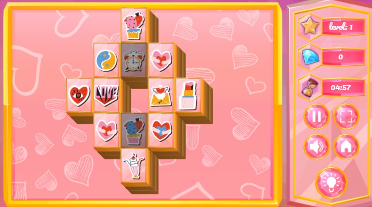 Valentine's Mahjong - Online Mahjong