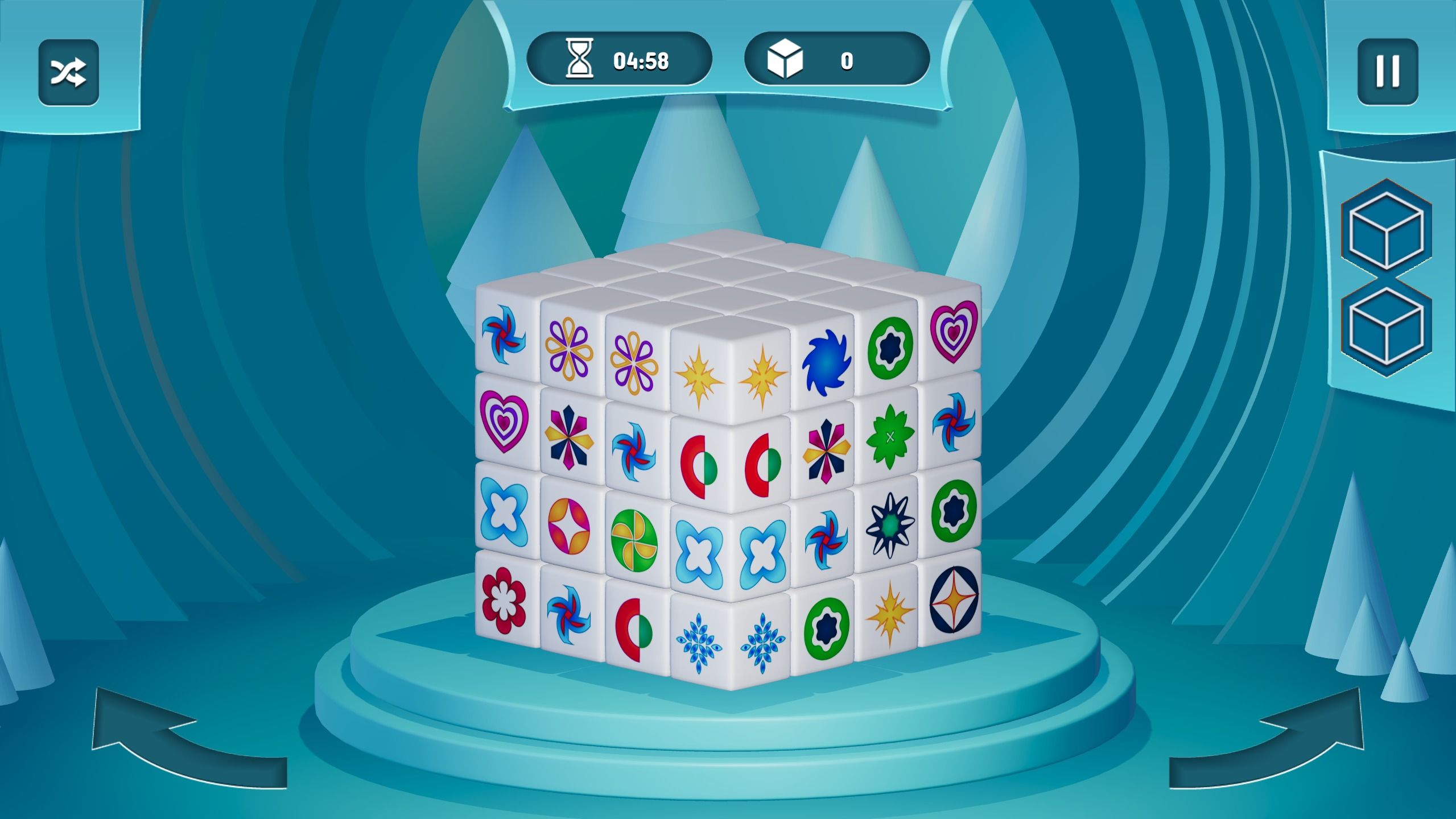 Cubic Mahjong 3D - Online Mahjong