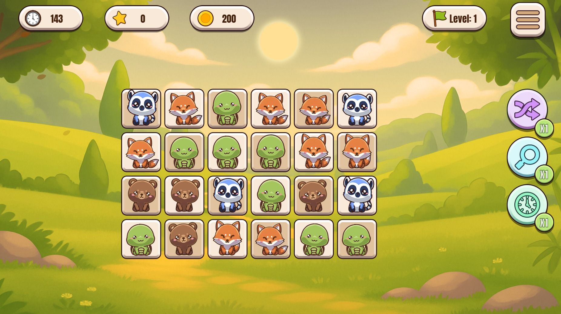 Paw Friends Onet - Online Mahjong