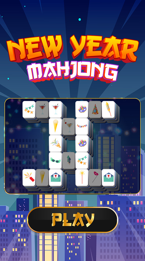 New Year's Mahjong - Online Mahjong