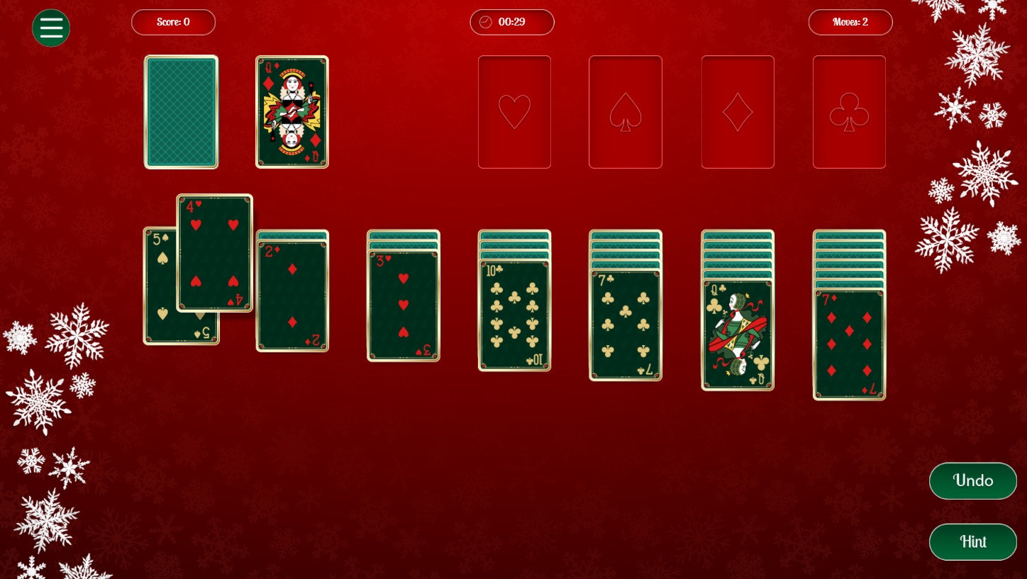 Christmas Time Solitaire - Online Solitaire