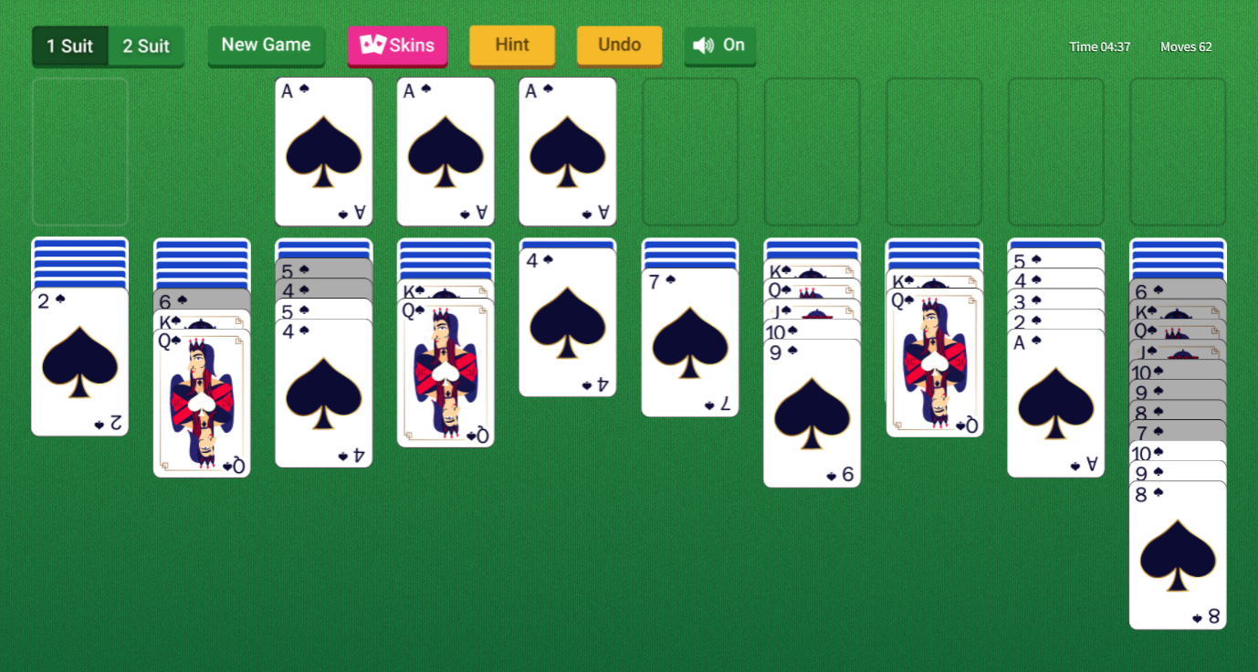 Classic Spider - Online Solitaire