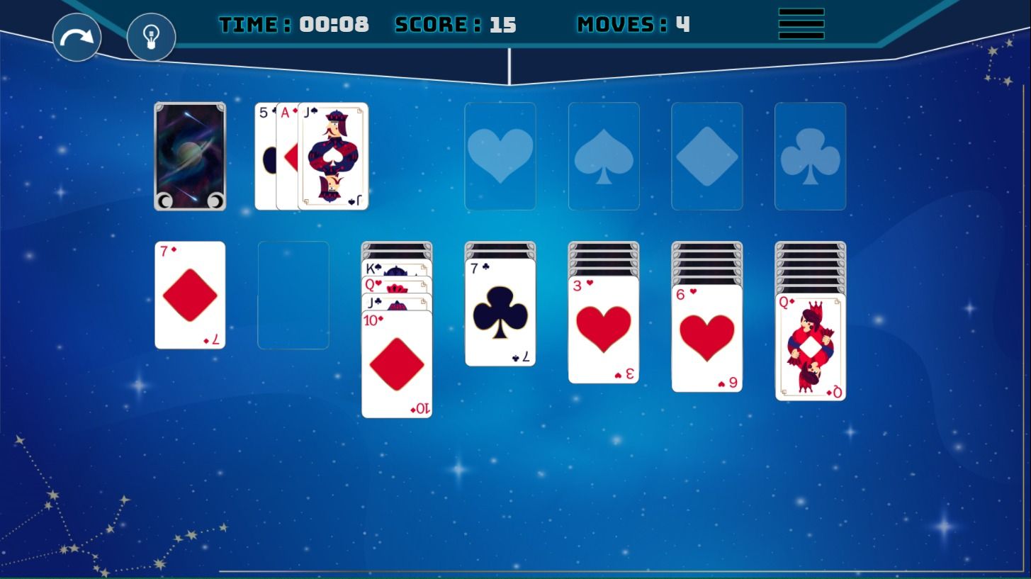 Space Solitaire - Online Solitaire