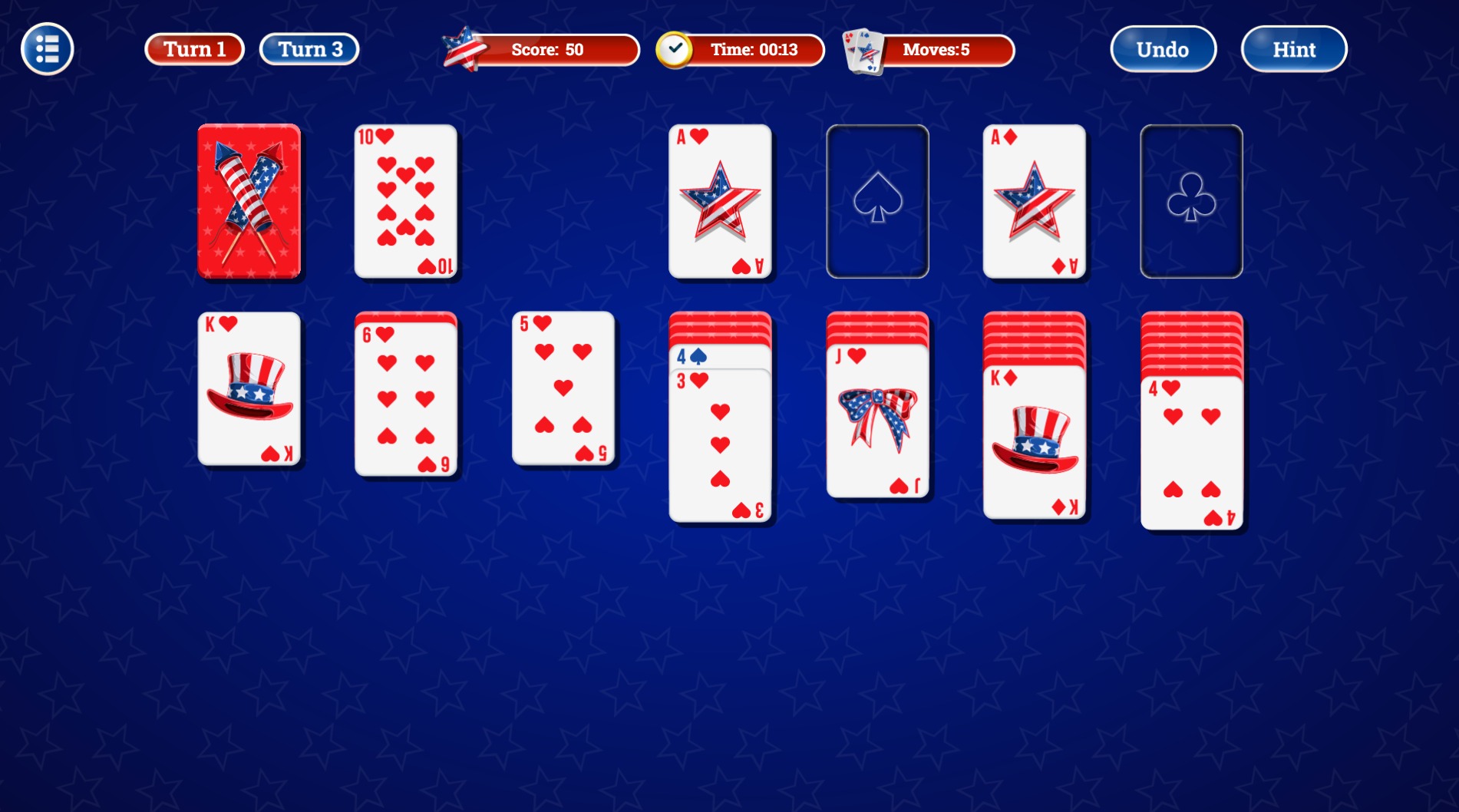 USA Solitaire - Online Solitaire