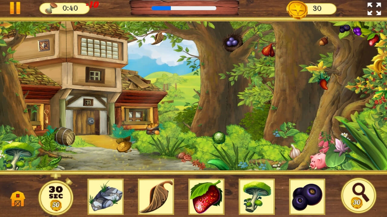 Uncle Hank's Hidden Objects - Panda Cub Games