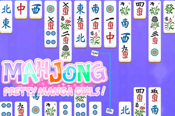 Mahjong Pretty Manga Girls - Play Market