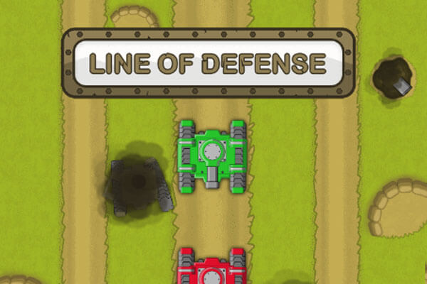 Line of Defense - PlayRetro.io