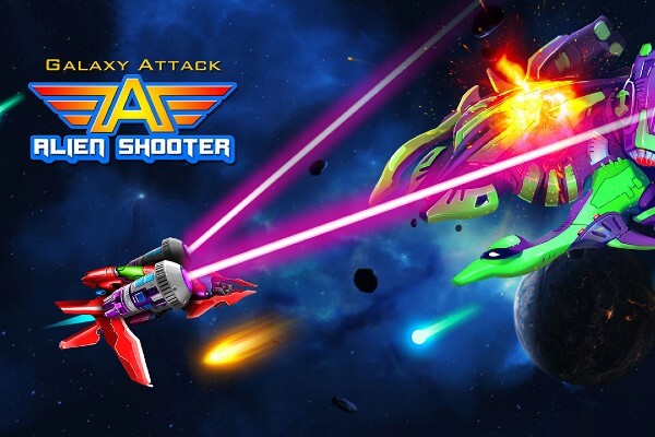 Galaxy Attack: Alien Shooter - PlayRetro.io