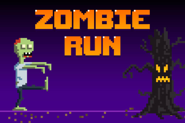 Halloween Zombie Run - PlayRetro.io