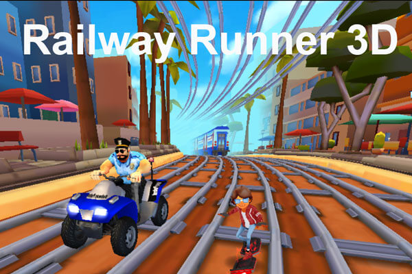 Railway Runner 3D - Runner Games