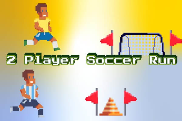 2-Player Soccer Run - Runner Games