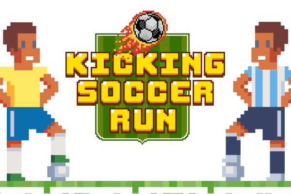 Kicking Soccer Run - Runner Games