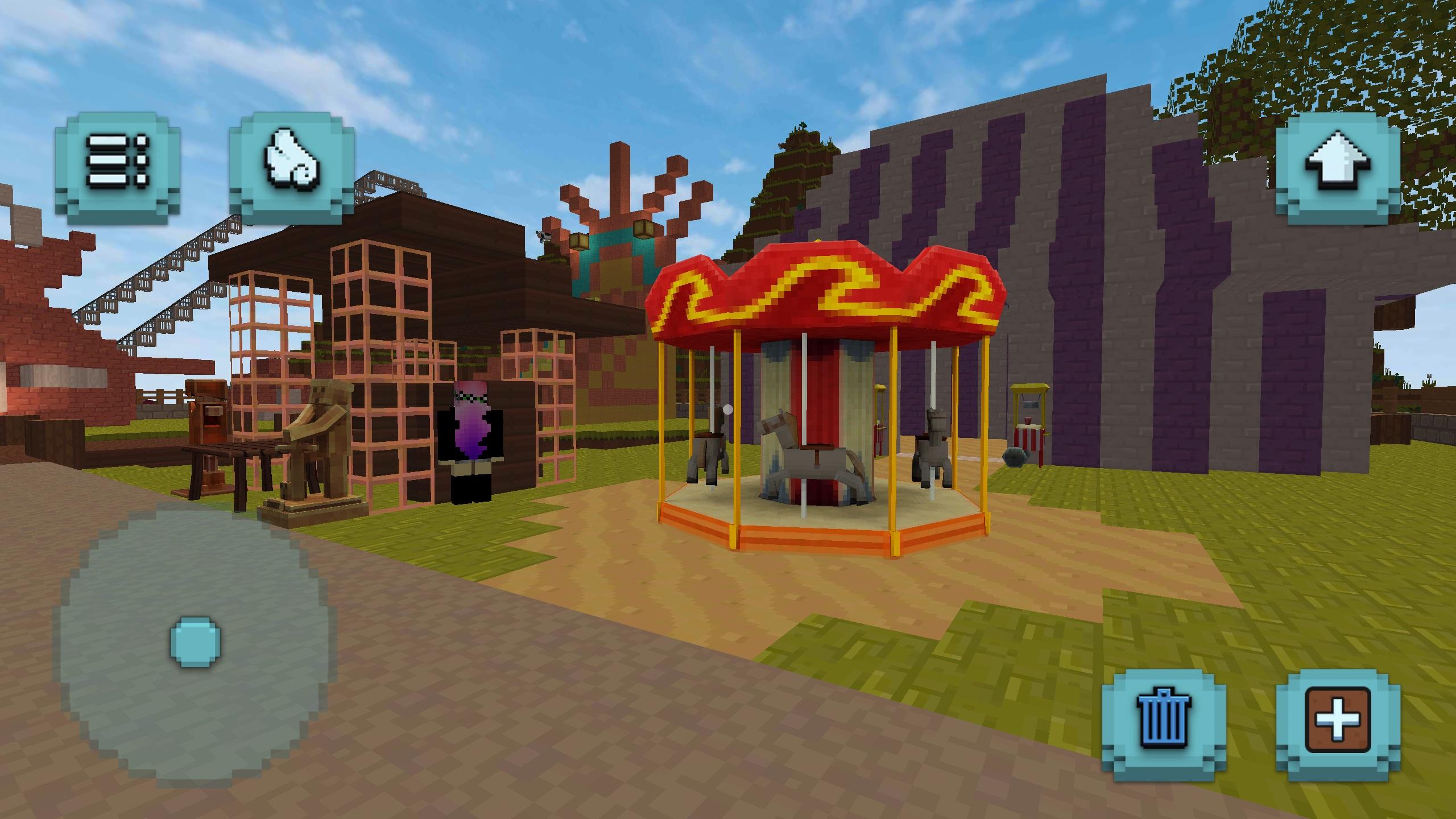 Theme Park Craft: Build & Ride - Sandbox Games