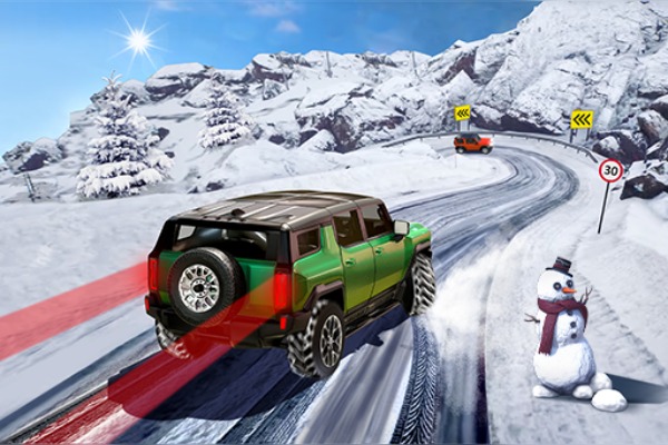 SUV Snow Driving 3D - Simulator Games