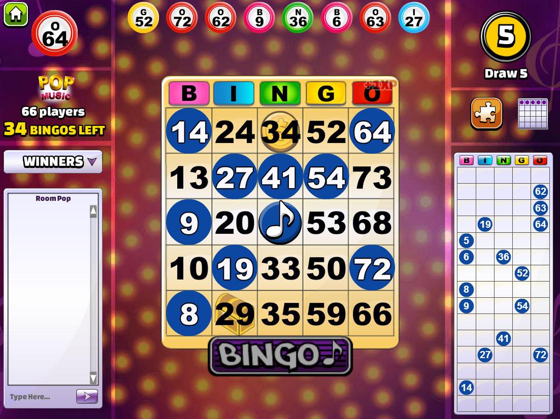 Bingo Tunes Slots Bingo Games
