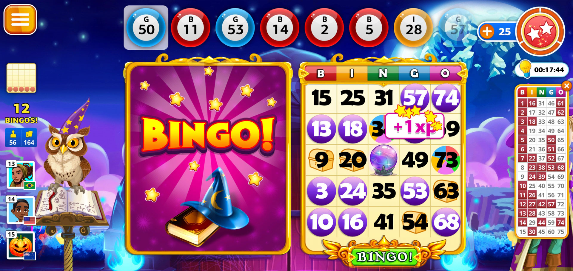 Wizard of Bingo - Slots Fun Free