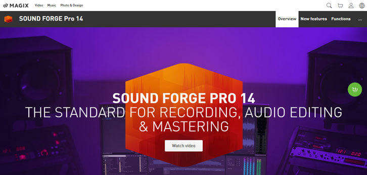 SOUND FORGE Pro 14 - Stimulating Creativity