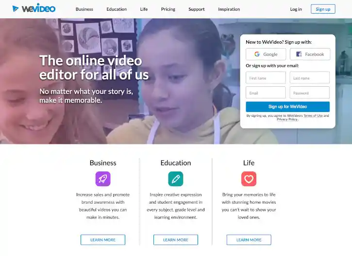 WeVideo - Stimulating Creativity