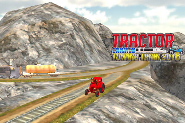 Real Chain Tractor Towing Train Simulator - Tough Games