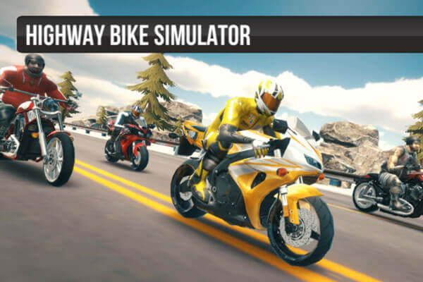 Highway Bike Simulator - Tough Games