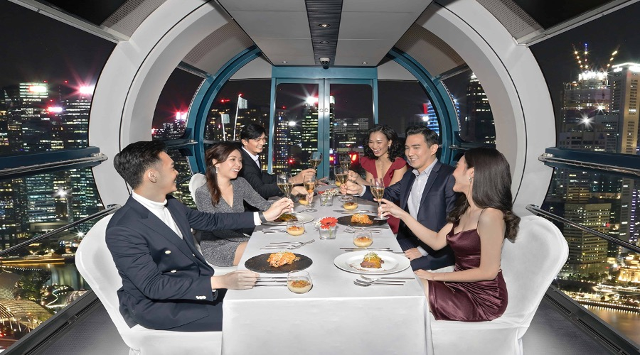 Singapore Flyer Sky Dining, Singapore - Vacation Explored